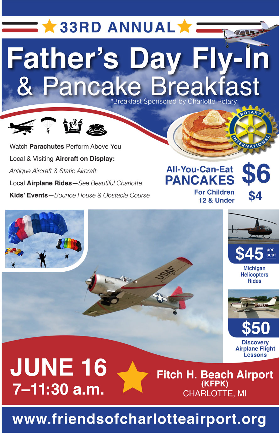 33rd Annual Father’s Day Fly-In & All-You-Can-Eat Pancake Breakfast ...